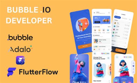 do fully functional bubble app bubble developer flutterflow botpress