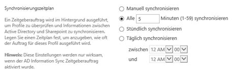 Sharepoint Active Directory Sync Anleitung Boostsolutions App Saas