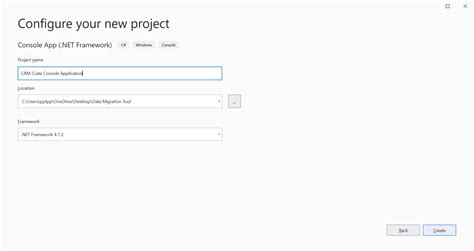 connecting to dynamics 365 crm using a console application crm crate