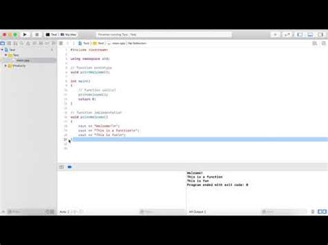 C Tutorial Function Basics YouTube