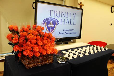 The Class Of 2024 Celebrates Class Ring Ceremony Trinity Hall