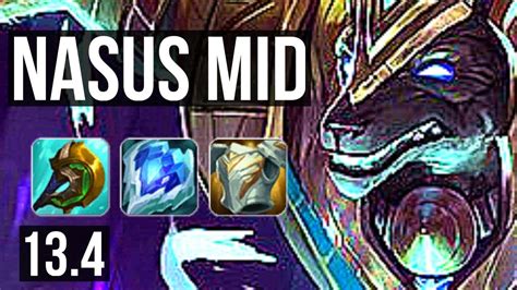 Nasus Vs Kayle Mid Rank 7 Nasus 800 Games 12m Mastery 6525