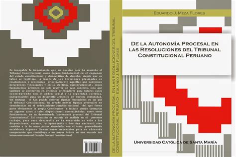 De La AutonomÍa Procesal En Las Resoluciones Del Tribunal