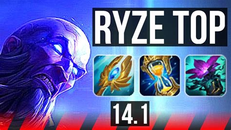 Ryze Vs Aatrox Top 8310 Godlike Kr Master 141 Youtube