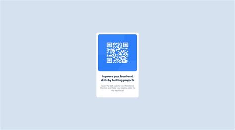 Frontend Mentor Qr Code Solution Using Html And Css Only Without Bootstrap Coding Challenge