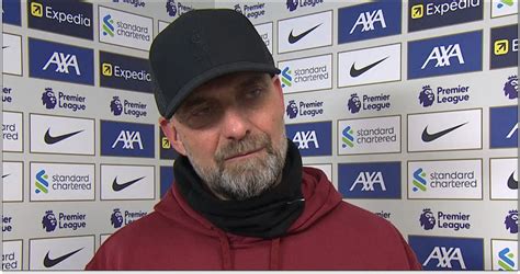 Against Us Its Constant Klopp Names One Thing Liverpool Should