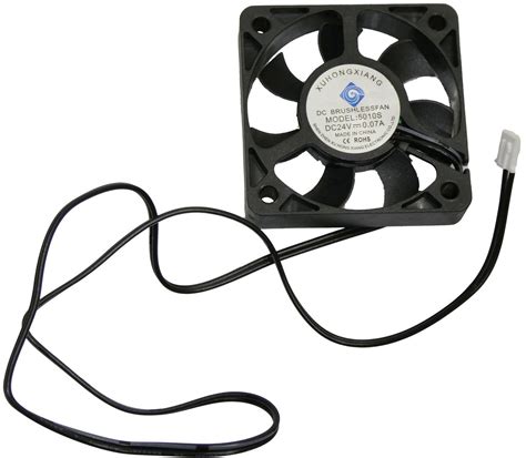 Fan 24v 0 07a 50x50x12 5010s L 450mm Cheap At Ltt