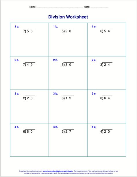 Hands On Division Activities For 4th Grade