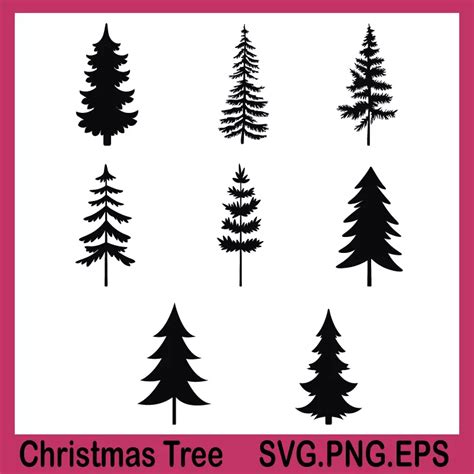 Christmas Tree Svg Funny Christmas Svg Christmas Trees Svg