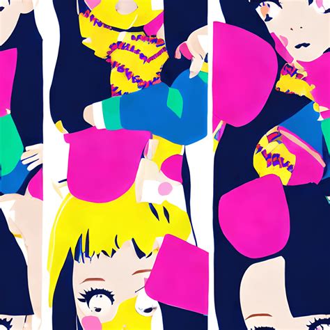 Kleurrijke Chibi Blokkerende Ontwerpen · Creative Fabrica