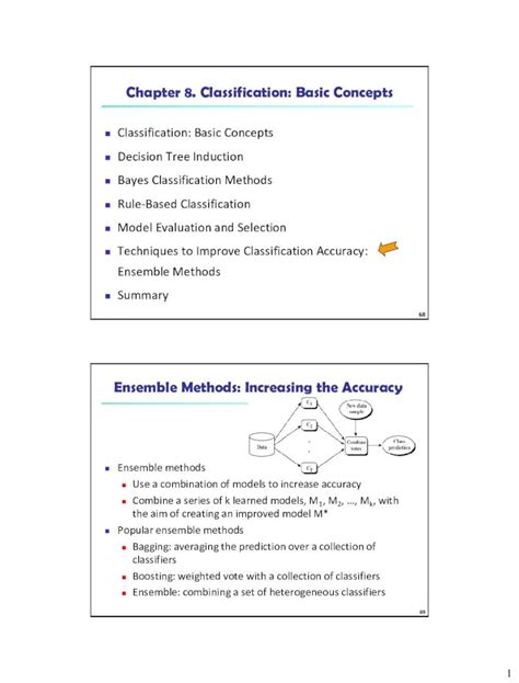 Pdf Chapter 8 Classification Basic Concepts · 1 68 Chapter 8