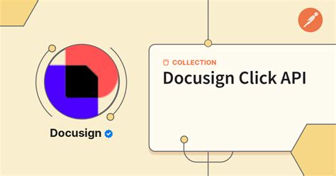 docusign click api documentation postman api network