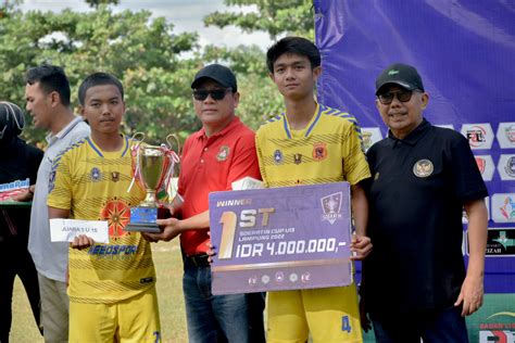 Club Kresna FC Metro Jadi Juara I Pada Penutupan Sepak Bola Soeratin