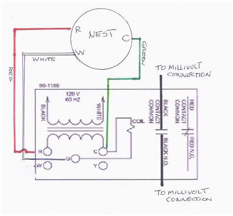 How To Wire Relay So Wifi Stat Can Control Millivolt Gas Valve