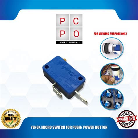 Yenox Micro Switch For Push Power Button Shopee Malaysia