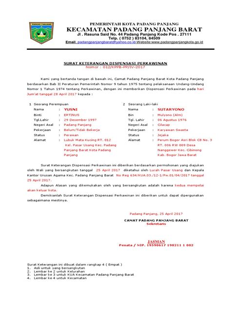Dispensasi Nikah Pdf