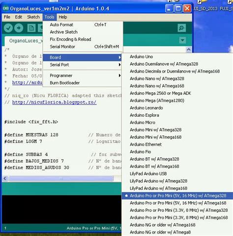 Nicu Florica Niq Ro Miniorga De Lumini Cu Arduino