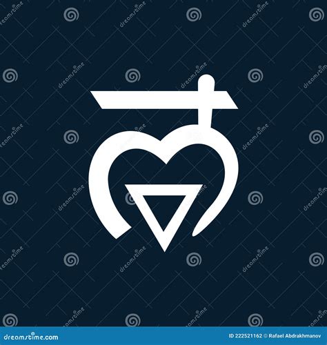 ícone De Chakra Espiritual Vetorial Reiki Muladhara Um Símbolo De