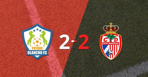 Olancho Fc Y Cd Real Sociedad Igualaron 2 A 2 Infobae