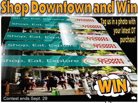 Win Downtown Dollars Downtown Vernon Association Dva