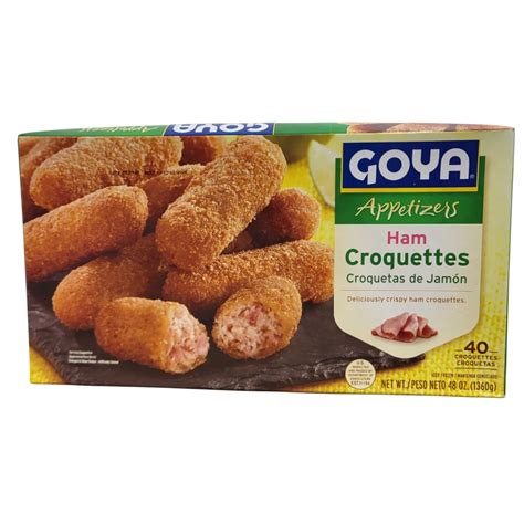Croquetas De Jamon 40 Ct Goya Mi Bodeguita Cubana
