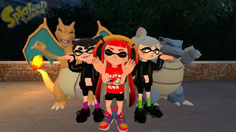 Gmod Splatoon Pkmn Summer Meets Squid Sisters By Thebestmltbm On