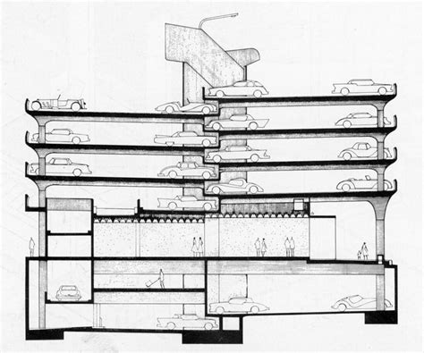 Temple Street Parking Garage 1959 Paul Rudolph