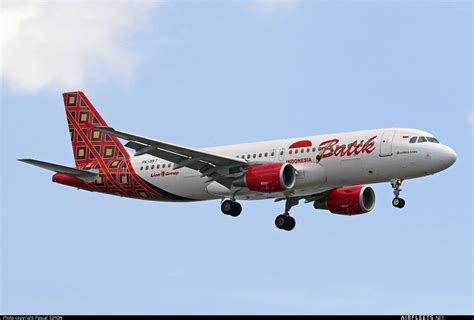 Batik Air Airbus A320 PK BKT Photo 98198 Airfleets Aviation
