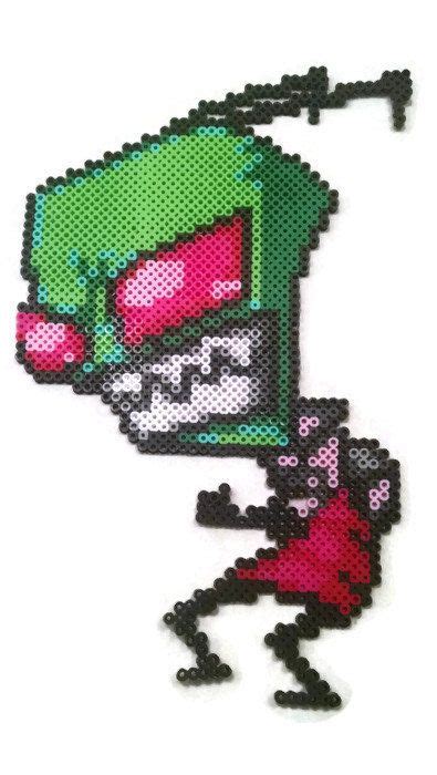 Made To Order Invader Zim Sprite Perler Beads By Theabsity 10 00