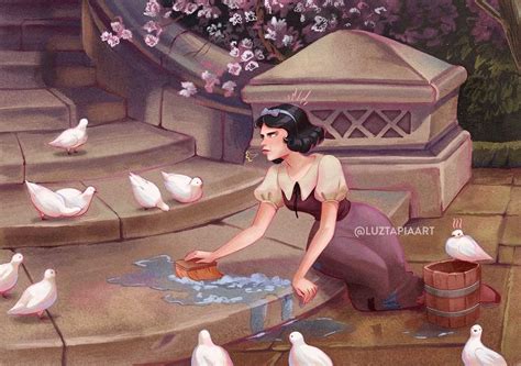 Grumpy Disney Princesses From Luz Tapia Art