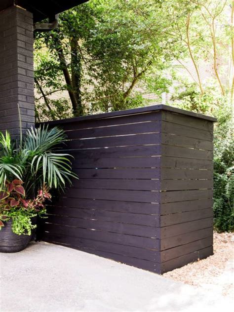 Trashy Looking Garbage Cans Storage Ideas And Screen Projects • The