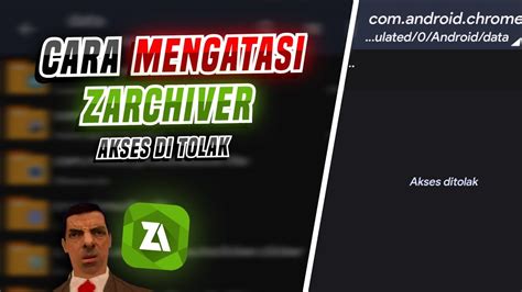 Cara Mengatasi ZArchiver Akses Ditolak Untuk Semua HP Terbaru 2024