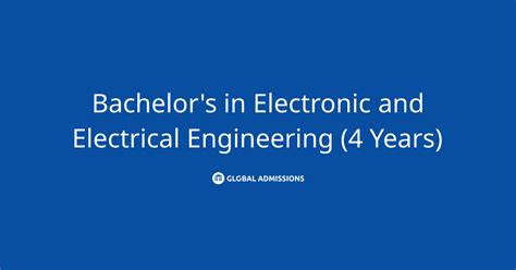 Bachelors In Electronic And Electrical Engineering 4 Years At Loughborough University