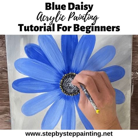Flower Painting Step By Step Painting Tutorial For Beginners