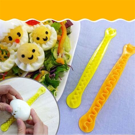 Jual Pemotong Telur Rebus Alat Bento Pemotong Telur Zigzag Shopee Indonesia
