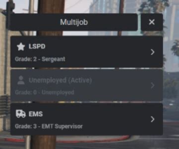 [FREE] Multijob - FiveM Releases - Cfx.re Community