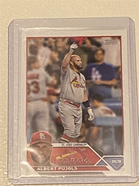 2023 Topps Series 1 5 Albert Pujols For Sale Online Ebay