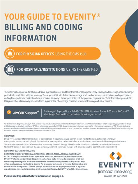 Fillable Online Your Guide To Evenity Billing And Coding Fax Email