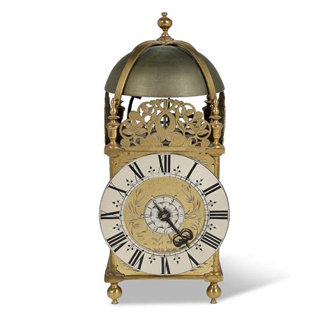 Bonhams An 18th Century Brass Lantern Clock John Wise London