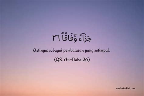 Surat An Naba Ayat 26 Arab Latin Dan Artinya Tentang Neraka Jahanam