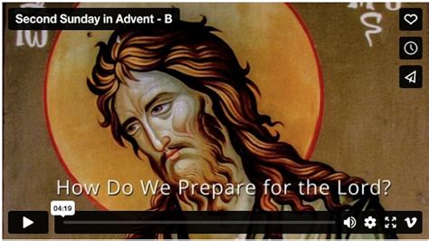 Bible Study 2nd Sunday Of Advent B The Word This Week