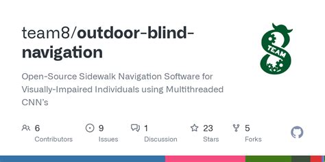 GitHub Team Outdoor Blind Navigation Open Source Sidewalk Navigation Software For Visually