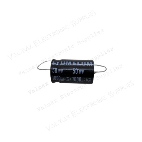 Electrolytic Capacitor Elum Inline Ecap Radial Type 1000uf 50wv 105°c