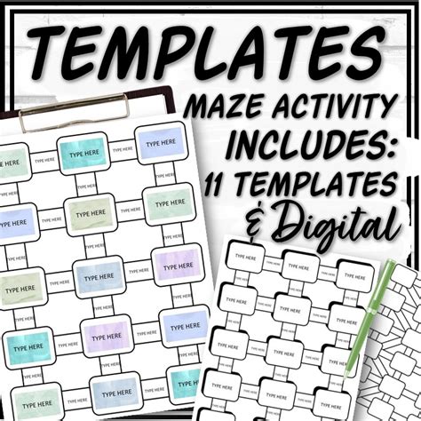 Editable Maze Templates Any Subject Made By Teachers