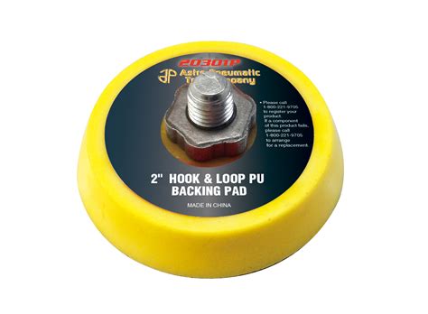 Hook And Loop Pu Male Backing Pad 2 Diameter Astro Pneumatic Tools