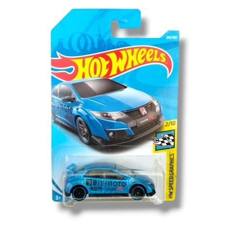 Jual Hot Wheels Honda Civic Type R Blue Shopee Indonesia