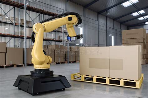Palletizer Robot Stock Illustrations 56 Palletizer Robot Stock