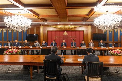 នៅព្រឹកថ្ងៃទី១០ ខែកុម្ភៈ ឆ្នាំ២០២៥ ឯកឧត្តមបណ្ឌិត អ៊ុន ឃាង រដ្ឋលេខាធិការ