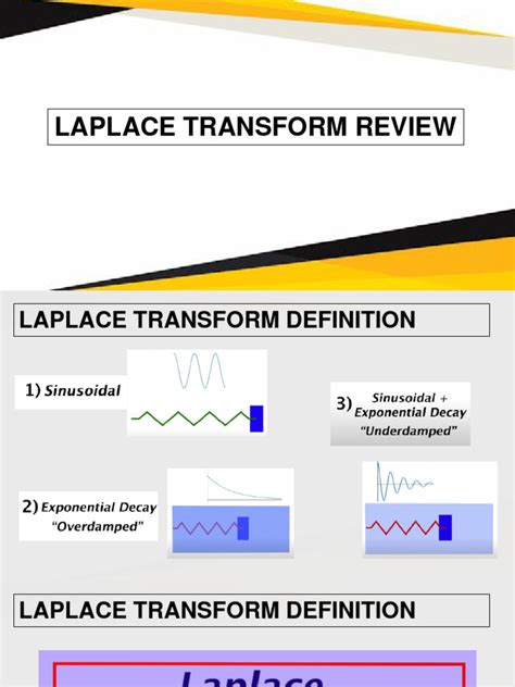 3 Laplace Transform Pdf Laplace Transform Equations