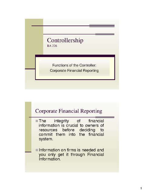 11 Aug Lecture Notes Controllership Ba 226 Functions Of The